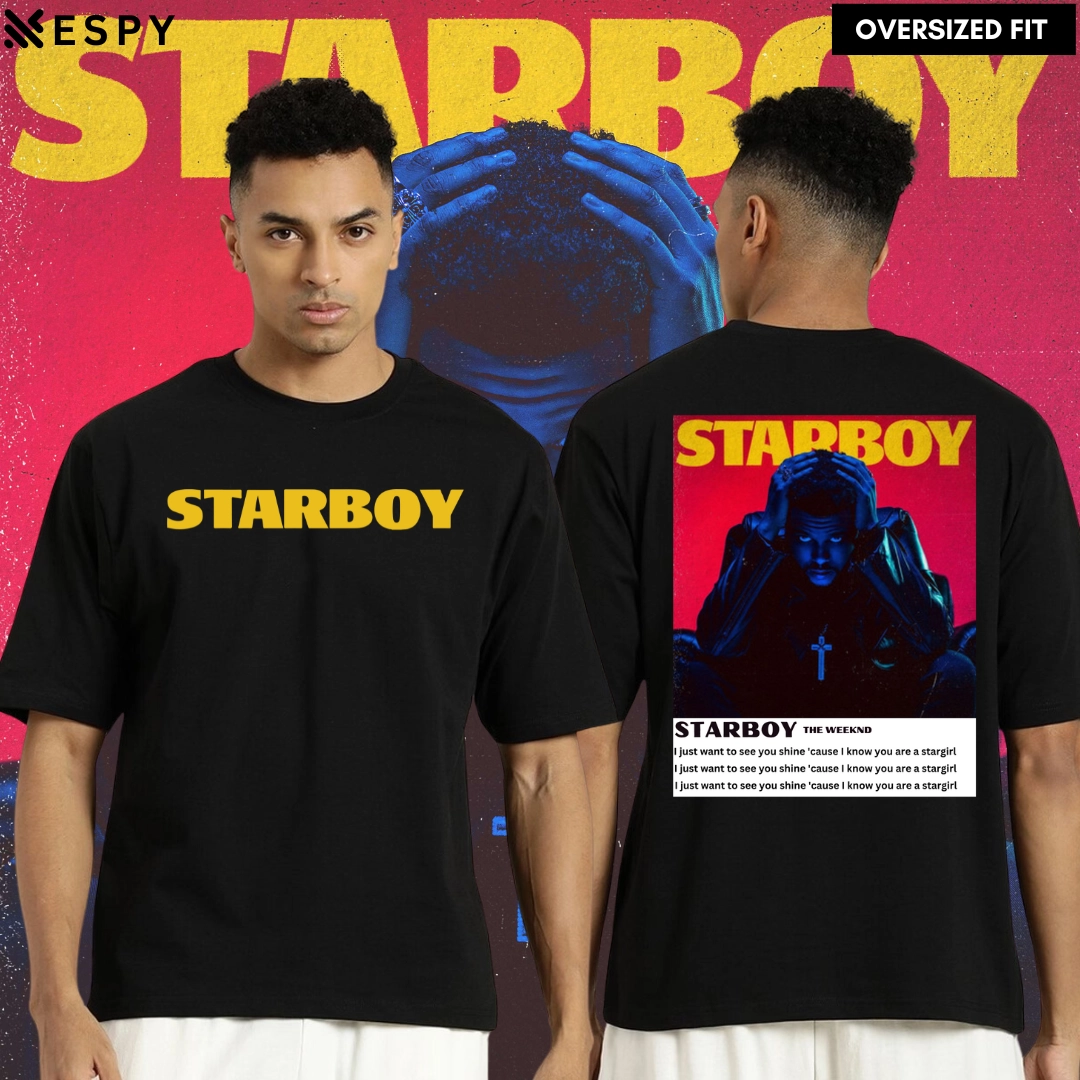 Starboy Oversized T shirt - The Weekend – EspyBD